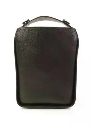 Balenciaga Tool 2.0 Grained Leather Tote Bag - Black