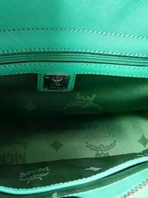 Mcm Leather Tote Bag