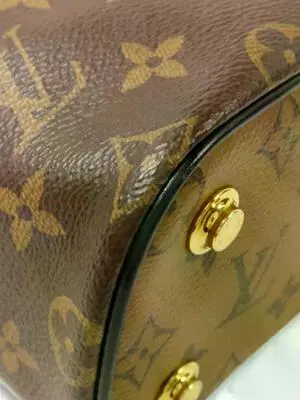 LOUIS VUITTON Monogram Reverse Vanity Shoulder Bag