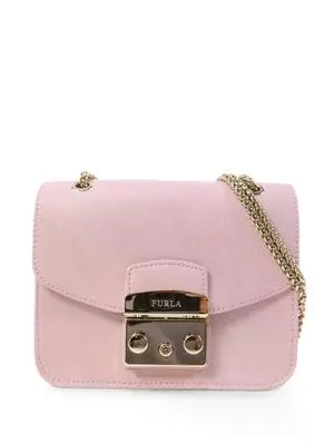 Furla Textured Shoulder Bags