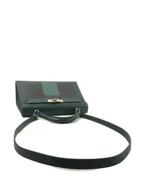 Hermès 2018 Kelly Leather Tote Bag - Green