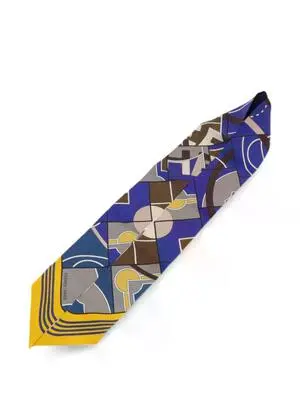 Hermès Silk Scarf - Blue