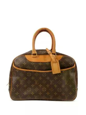 LOUIS VUITTON Deauville Tote Bag - Brown