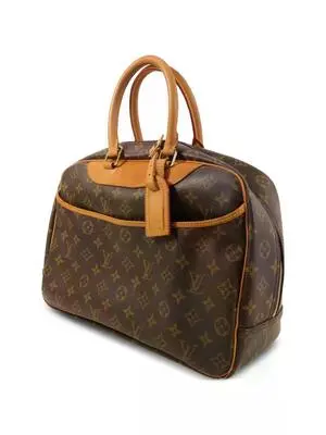 LOUIS VUITTON Deauville Tote Bag - Brown