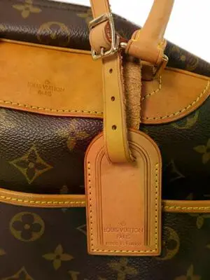 LOUIS VUITTON Deauville Tote Bag - Brown