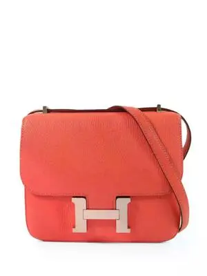 Hermès Constance Shoulder Bag - Pink