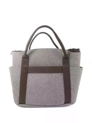 Hermès Sellier Grooming Tote Bag - Grey