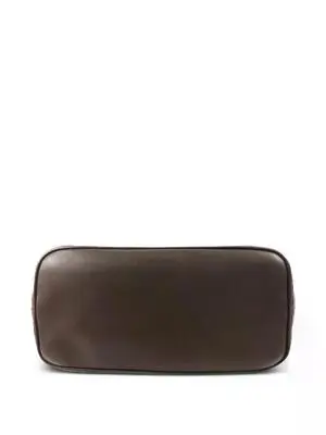 Bally Embossed Leather Shoulder Bag