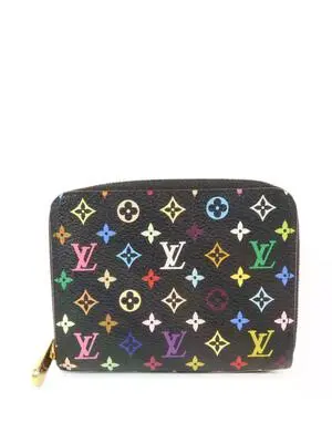 LOUIS VUITTON Monogram Coin Purse - Black