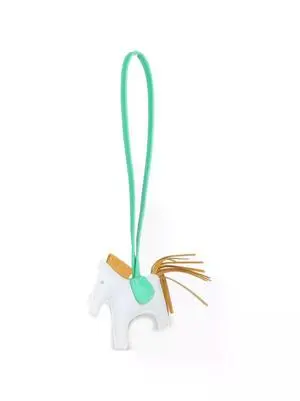 Hermès Pm Rodeo Bag Charm - Blue