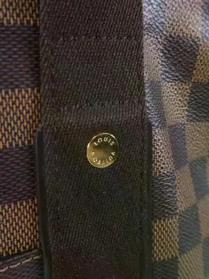 LOUIS VUITTON Beaubourg Damier Tote Bag - Brown