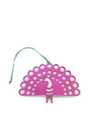 Hermès Petit H Peacock Charm