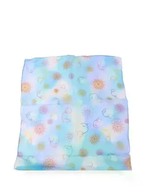 FERRAGAMO Mandala-print Silk Scarf