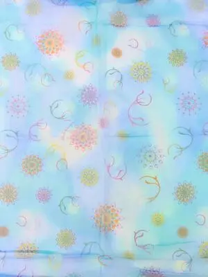 FERRAGAMO Mandala-print Silk Scarf