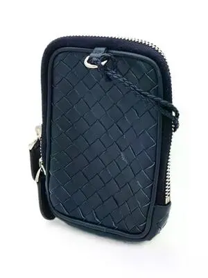 Bottega Veneta Intrecciato Zip-around Pouch