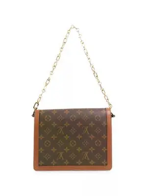 LOUIS VUITTON Dauphine Mm Monogram Reverse Shoulder Bag - Brown