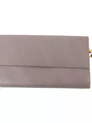 FERRAGAMO Vara-bow Leather Wallet
