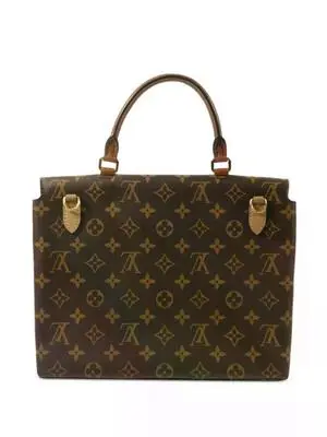 LOUIS VUITTON Monogram Marignan Tote Bag - Brown