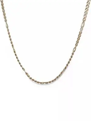 Gucci Tone Figaro Chain Necklace