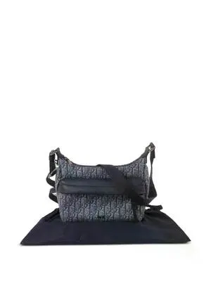 Dior Small Oblique Rider Shoulder Bag - Blue