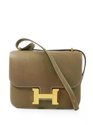 Hermès Constance Epsom Shoulder Bag - Neutrals
