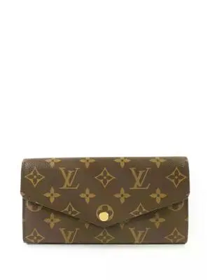 LOUIS VUITTON Sarah Monogram Wallet - Brown