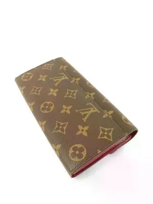 LOUIS VUITTON Sarah Monogram Wallet - Brown