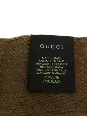Gucci Monogram-pattern Scarf