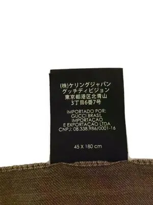 Gucci Monogram-pattern Scarf