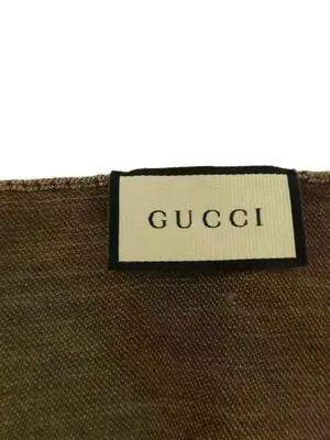 Gucci Monogram-pattern Scarf