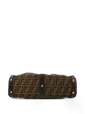 Fendi Zucca Print Leather Handbag