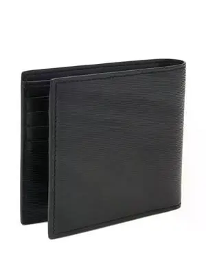 BOSS Textured-leather Wallet