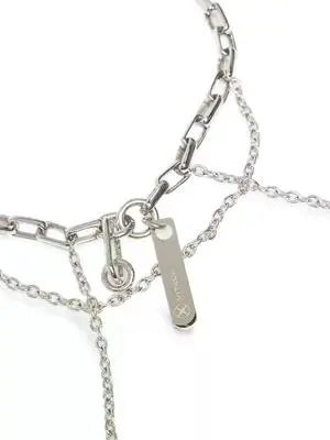 VITALY Tone Layered Cable-link Chain Necklace With Padlock Clasp