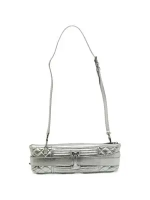 Burberry Buckle-detail Leather Shoulder Bag
