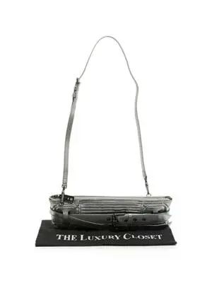 Burberry Buckle-detail Leather Shoulder Bag
