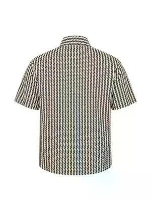 Dolce & Gabbana Geometric-pattern Short-sleeve Shirt