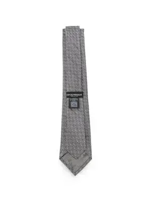 Emporio Armani Polka-dot Diagonal Stripe Neck Tie