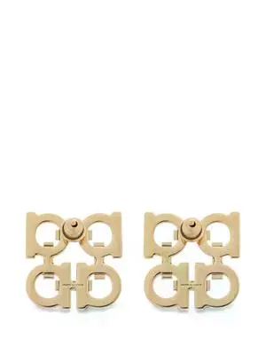FERRAGAMO Gancini Crystal-embellished Earrings
