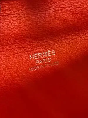 Hermès Toolbox 20 Satchel - Red