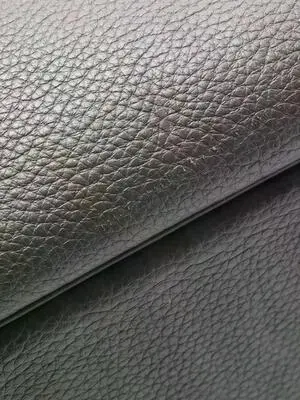 Hermès Clemence Plume 45 Business Bag - Grey
