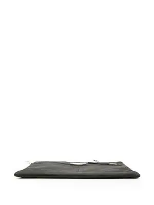 Balenciaga 2015 Lambskin Marble Clip L Clutch Bag