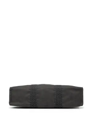 Hermès Canvas Herline Mm Tote Bag - Grey