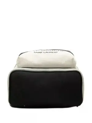 Saint Laurent Canvas Rive Gauche City Backpack
