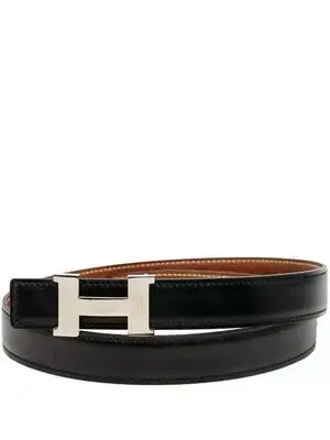 Hermès Constance Reversible Belt - Black