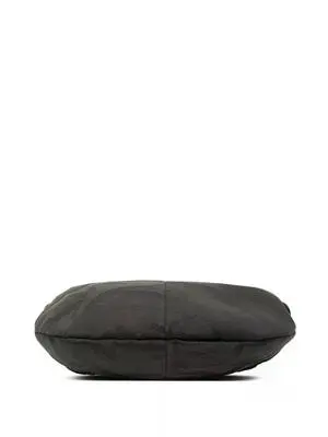 Fendi Zebra Print Canvas Hobo Bag