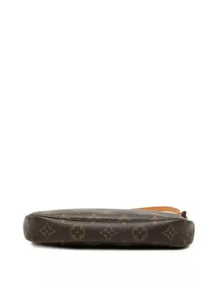 LOUIS VUITTON Monogram Pochette Accessoires Shoulder Bag - Brown