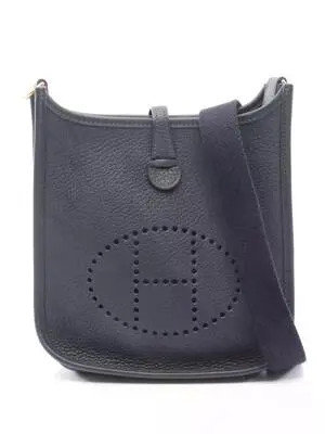 Hermès Clemence Evelyne 16 Amazone Crossbody Bag - Blue