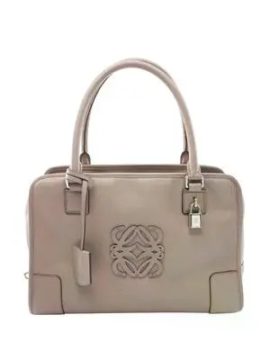 Loewe Amazona 35 Handbag - Neutrals