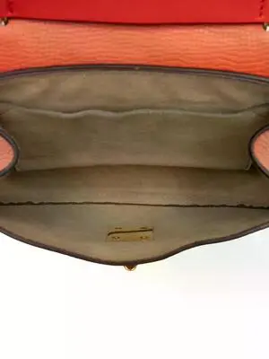 Chloé Drew Leather Bag - Orange
