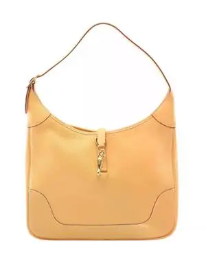 Hermès Clemence Trim Ii 35 Shoulder Bag - Yellow